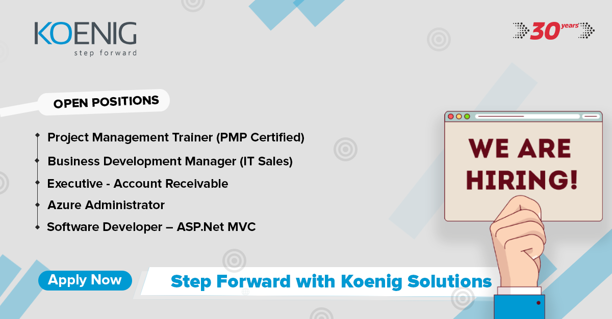 Careers - Koenig Solutions