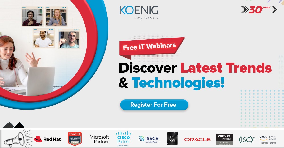 Upcoming Webinars/Seminars - Koenig Solutions