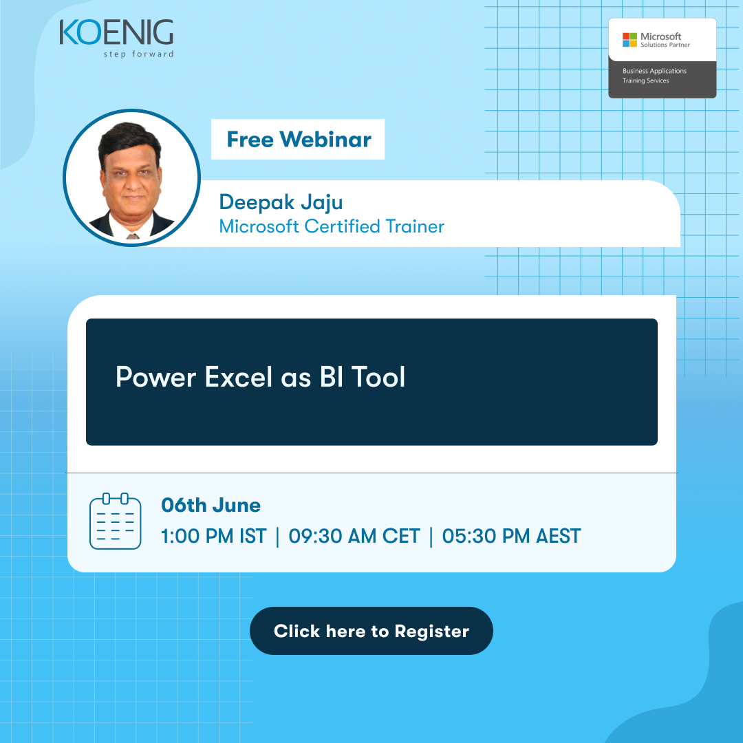 Webinars - Koenig Solutions